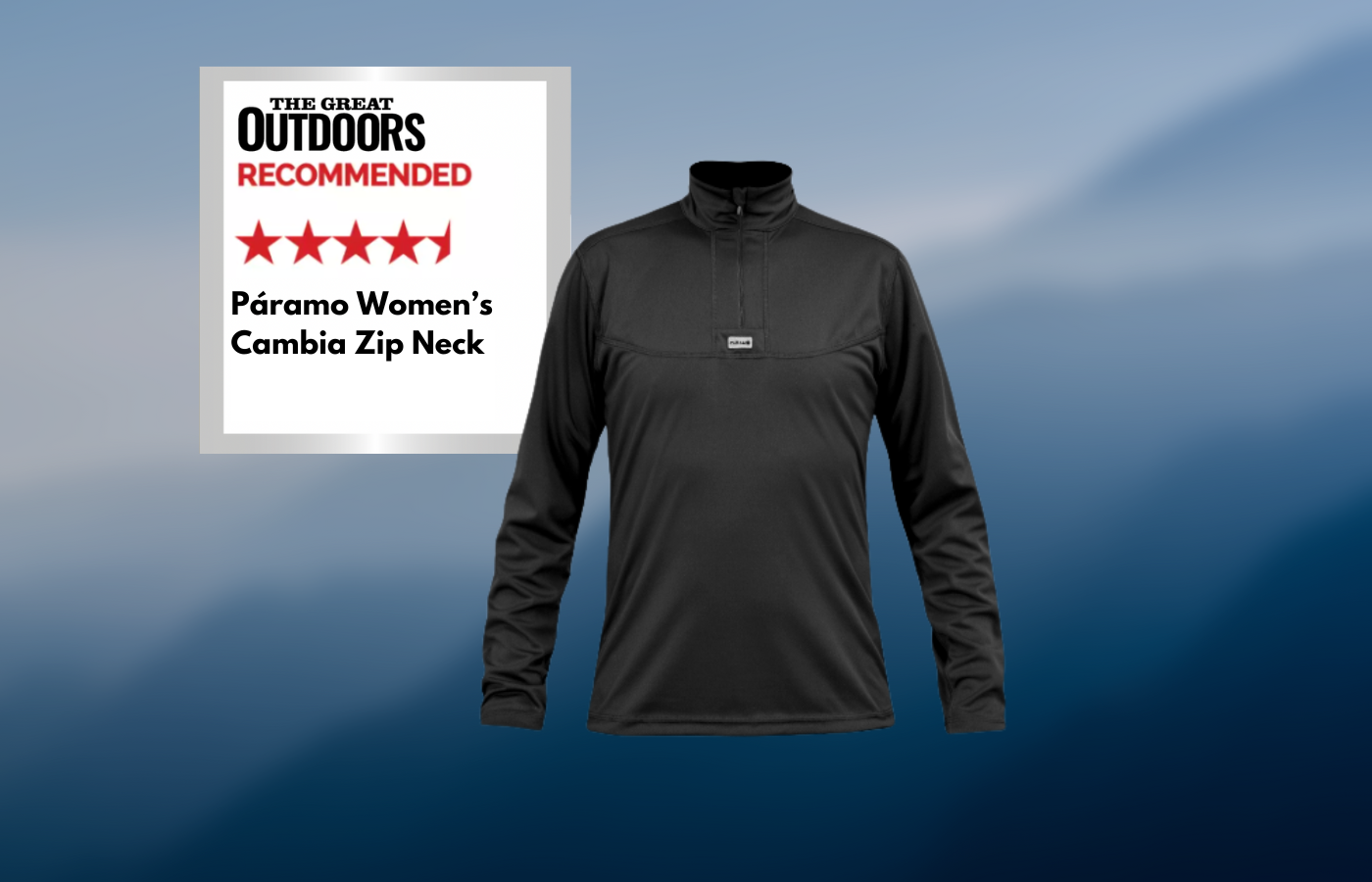 Páramo Women’s Cambia Zip Neck | TGO Magazine