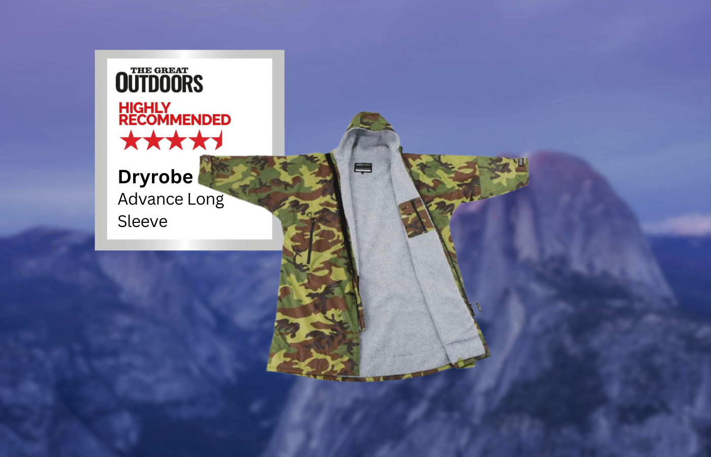 Dryrobe Advance Long Sleeve Changing Robe | TGO Magazine